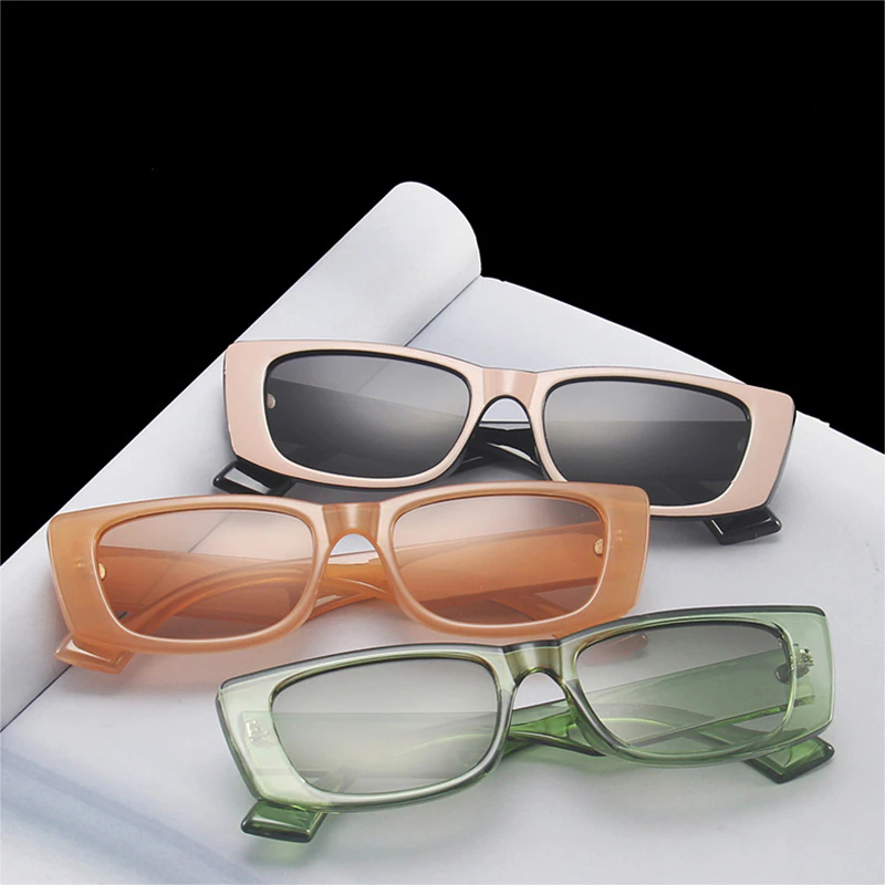 Retro Small Rectangle Sunglasses for Women | The AZY Shop